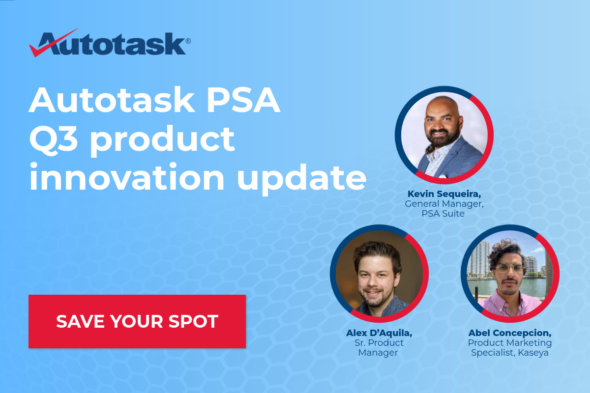 Autotask PSA Q3'25 product update | Datto