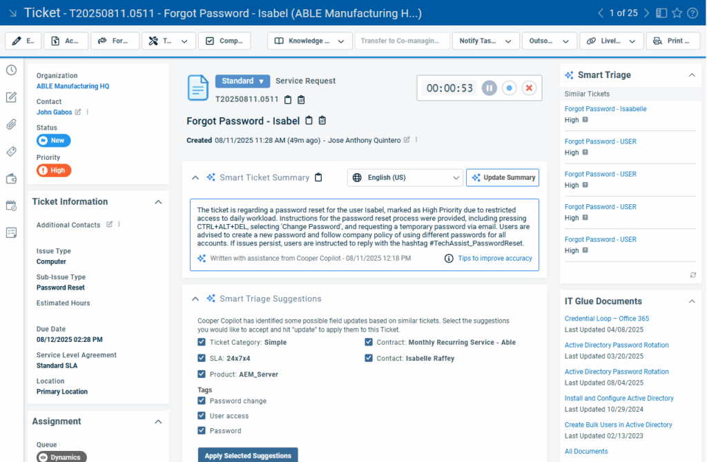Smart Ticket Triage: Revolutionizing Ticket Management with AI| Datto