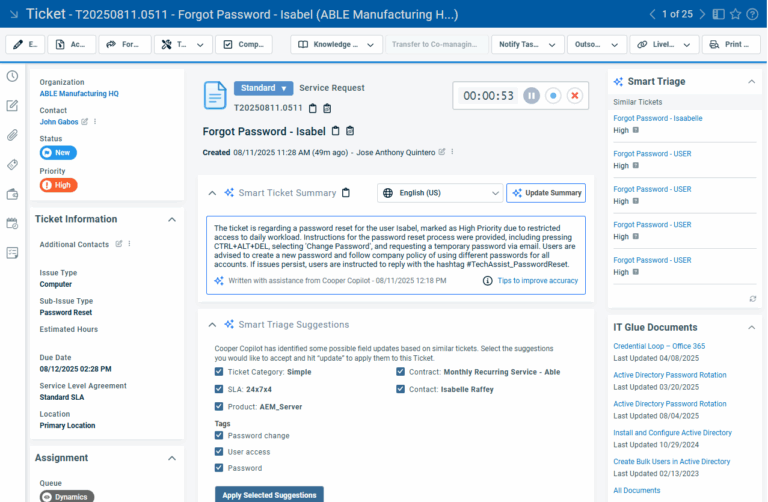 Smart Ticket Triage: Revolutionizing Ticket Management with AI| Datto